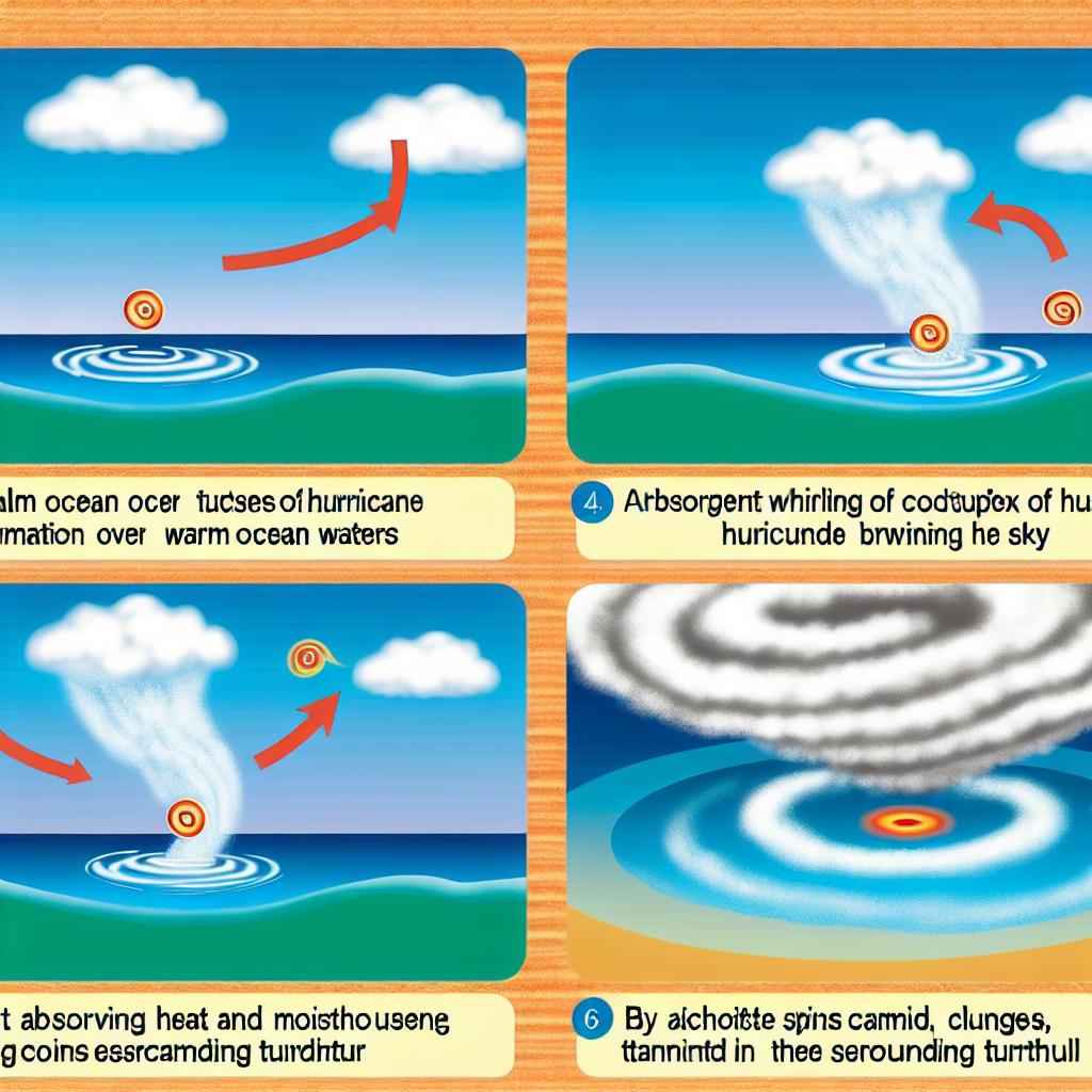 How Hurricanes Develop Over Warm Ocean Waters