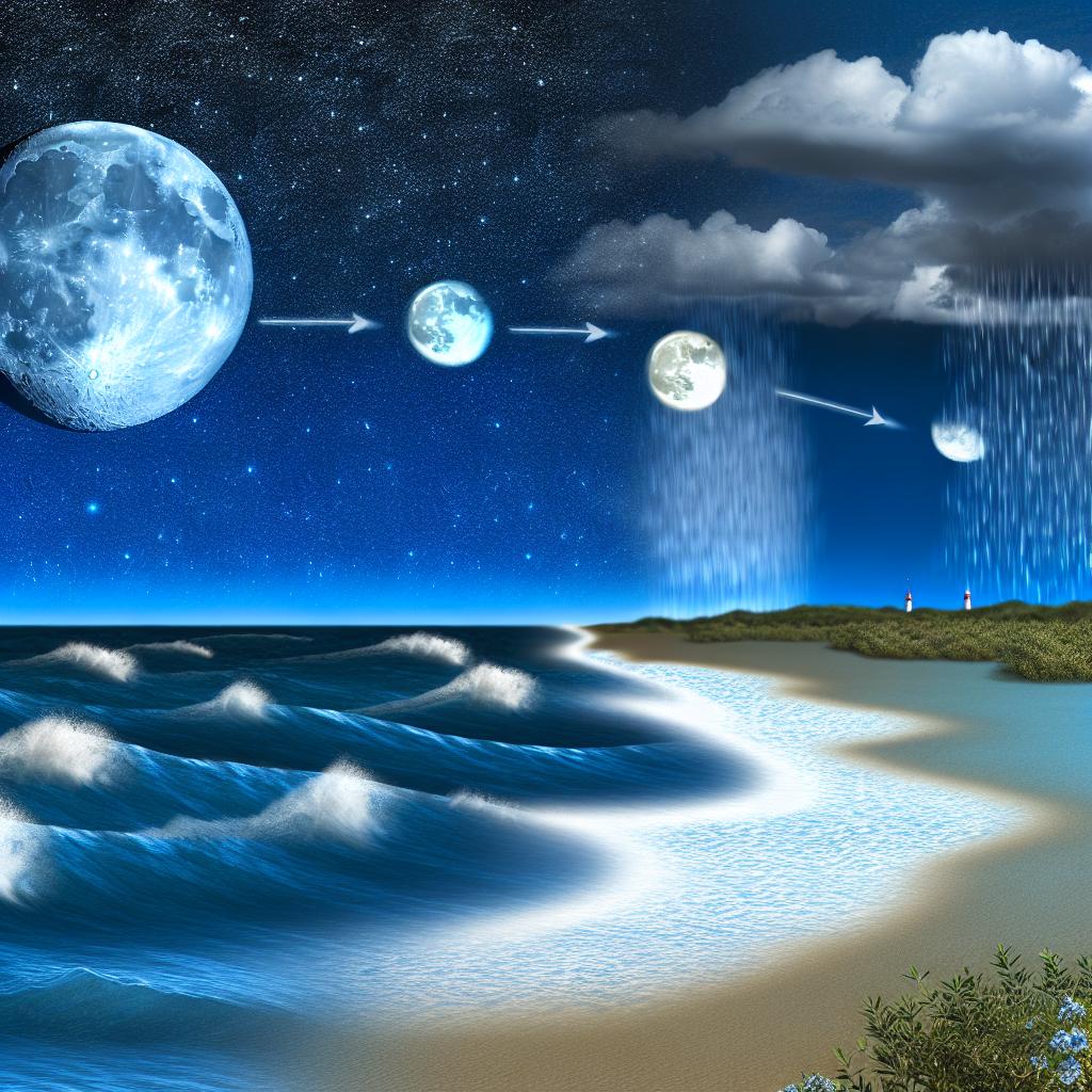The Effect of the Moon on Tides and Coastal Weather