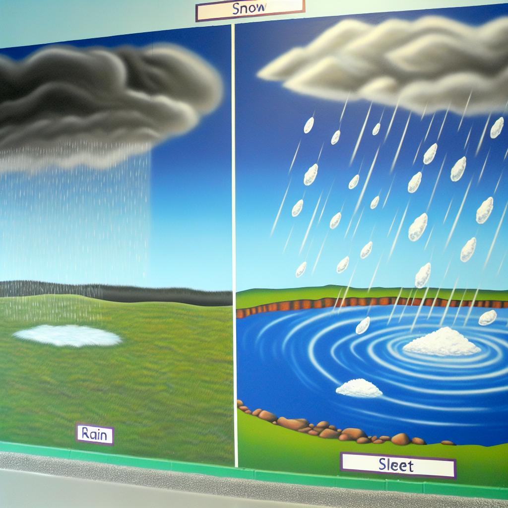 The Different Types of Precipitation (Rain, Snow, Sleet, Hail)