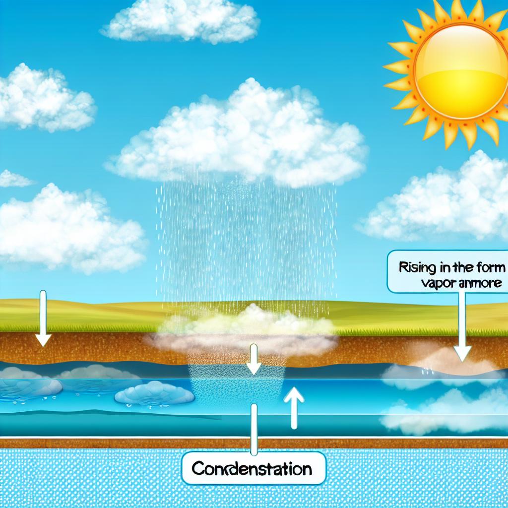 The Role of Evaporation and Condensation in Weather Changes